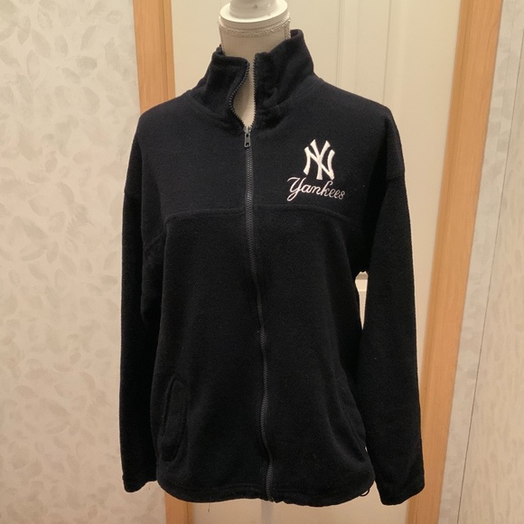 Tops | New York Yankees Zip Up Fleece | Poshmark